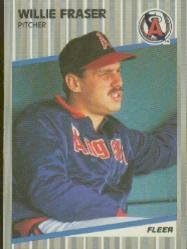 Amazon.com: 1989 Fleer Baseball Card #478 Willie Fraser : Collectibles ...