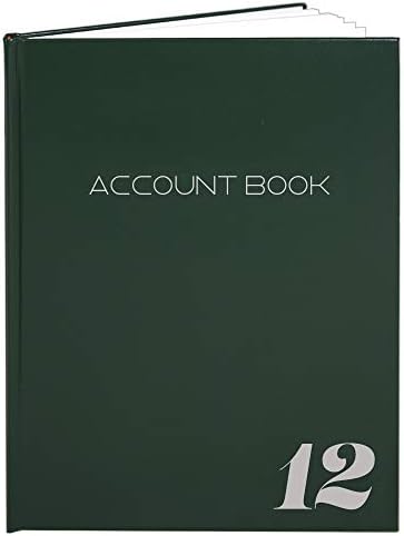 Amazon.com : BookFactory 6 or 12 Column Ledger Book/Account Book ...