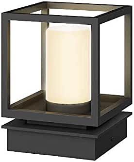 Amazon.co.jp: タカショー 門柱灯 ローボルト パススタンドライト3型 HBF-D35K #75858600 ブラック : DIY ...