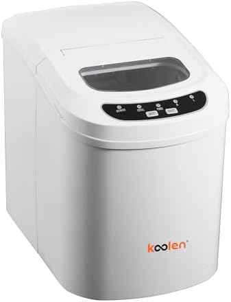 Koolen Ice Maker, 95W, 2.2L Capacity, White : Buy Online at Best Price ...