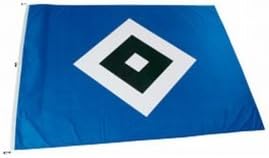 HSV Hissfahne/ Hissflagge "Raute" 120 cm x 180 cm (Fahne) Hamburger SV ...