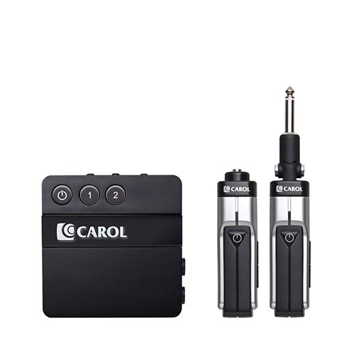 CAROL Mini 2.4G Digital Wireless Microphone System with Receiver and ...