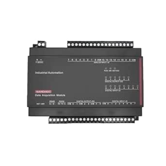 Amazon.co.jp: Modbus TCP Ethernet Module 16 Analog Inputs 8 Channel ...