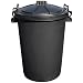 Easy Shopping 85 Litre 85L Extra Large Colour Plastic Dustbin Garden ...