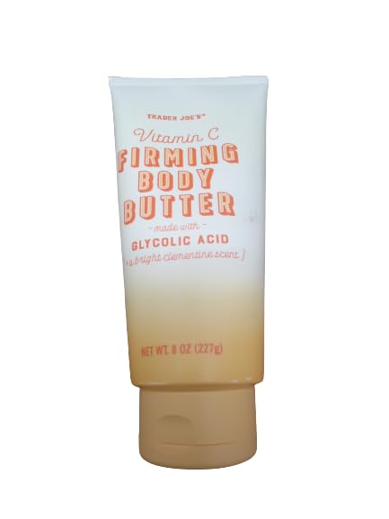 Amazon.com : Trader Joe’s Vitamin C Firming Body Butter mad with Glycolic Acid 8 oz /227 g each ...
