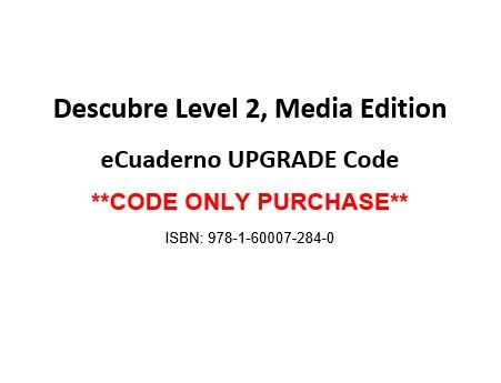 Descubre 2 ecuaderno Code ONLY: vhl: 9781600072840: Amazon.com: Books