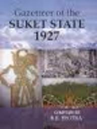Gazetteer of the Suket State 1927 : Buy Online at Best Price in KSA ...