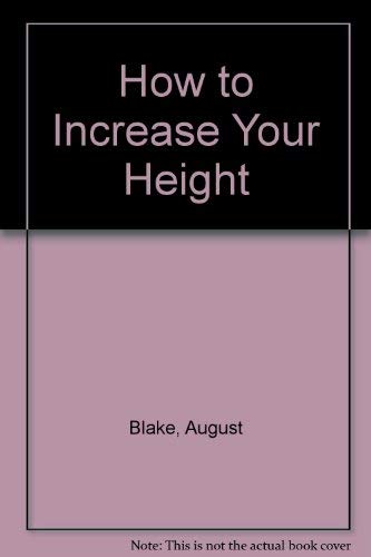 How to increase your height: You can be taller than you are: Linart ...