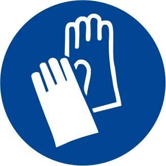 Adhesive label Pictogram Signal of Obligation "Compulsory Wear ...