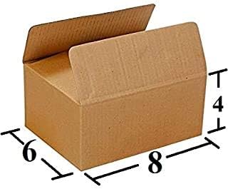 MULTIPLUS PACKING PRIVATE LIMITED Corrugated Packing Box, 8x6x4 Inches ...