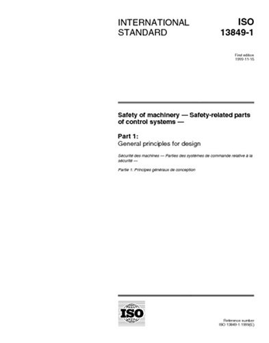 ISO 13849-1:1999, Safety of machinery - Safety-related parts of control ...