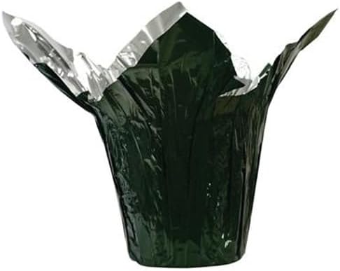 Amazon.com : Queen of Wrap Premium 6" Floral foil Plant Pot Covers - 5 ...