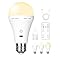 BOBOPAI USB C Rechargeable Light Bulb with Remote Control, 7W Battery ...