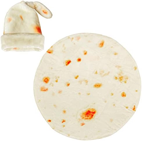 Amazon.com: zxtrby Burrito Swaddle Blanket, Tortilla Blanket Baby with ...