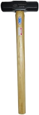 Taparia Sledge Hammer SHHW3600, 3.6kg Steel Head with long hickory wood ...
