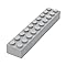 Amazon.com: WEBRICK Classic Building Brick 2x10, 100 Piece Bulk Brick ...