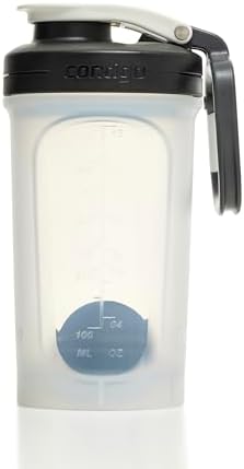Amazon.com: Contigo Shake & Go 2.0 Protein Shaker Bottle with Mixer ...