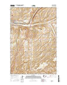 Amazon.com: Lind, Washington topo map by East View Geospatial, 1:24:000 ...