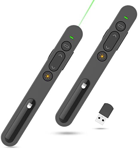 Clicker for Powerpoint, Presentation Clicker with Green Light ...