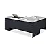 Amazon.com: nbf signature series Carbon J-Desk with 3-Drawer Pedestal ...