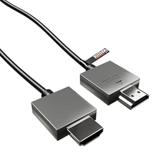 rhinocables Slim HDMI cable Ultra Thin and Flexible Skinny Cord High ...