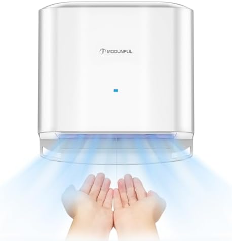 Amazon.com: modunful Hand Dryers for Bathrooms Commercial, Electric ...
