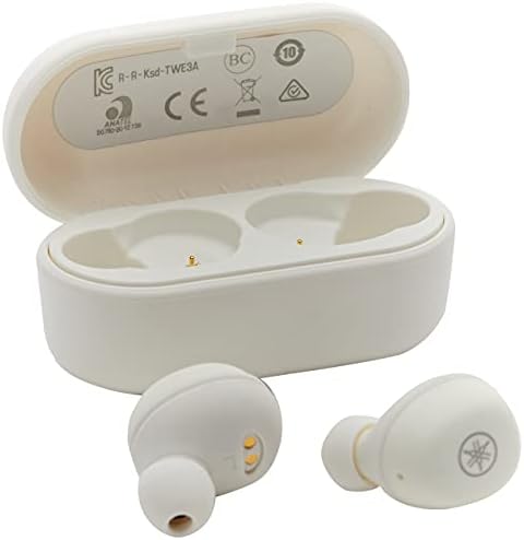 Yamaha TW-E3A Bluetooth Earphones - True wireless earphones, 6 hours playback time on one charge ...