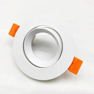 Lamp Bases LED Spot Downlight Ceiling Recessed Lamp Round Black ...