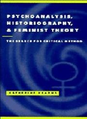 Amazon.com: Psychoanalysis, Historiography, and Feminist Theory: The ...