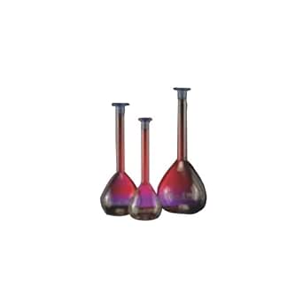 Pyrex 3151/24WC Volumetric Flask, 2L Class A Works Certified : Amazon ...