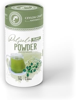 Amazon.com : Polpala Pol pla pol-pala Leaves Powder Aerva lanata ...