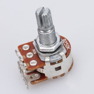 Dual deck B250K-ohm control pot Blend/Balance Pickups Potentiometer ...