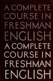 Complete Course in Freshman English: Shaw, Harry: 9780060459710: Amazon ...