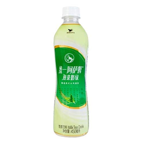 Amazon.com : unif Assam Milk Tea Drink 450ml x 15 bottles (Green Tea ...