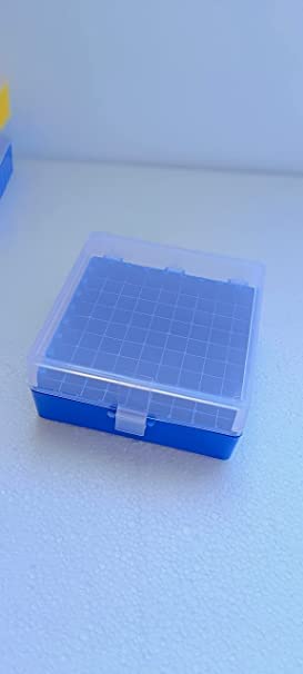 Lab Cryo Box - 81 places for 1 ml or 1.8 ml cryo vails : Amazon.in: Beauty