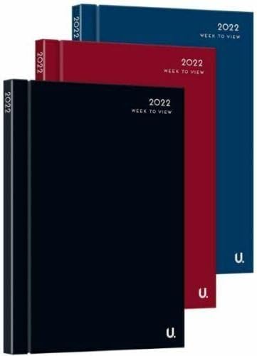1x Tallon 2025 Week to View Economy Pocket Diary - Red, Black or Blue ...