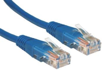 0.2M / 20cm Short Ethernet Cable / CAT5E Network Lead/White/BY CABLES 4 ...