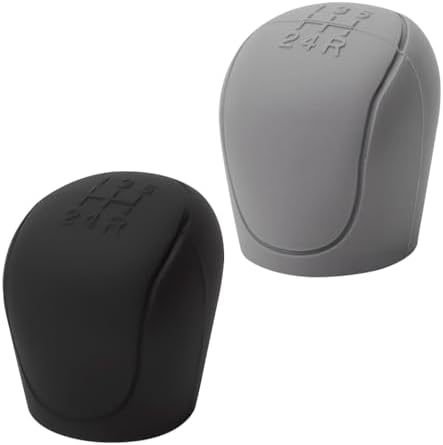 GROVL Car Gear Stick Shift Cover 2 PCS, Gear Knob Cover Universal ...