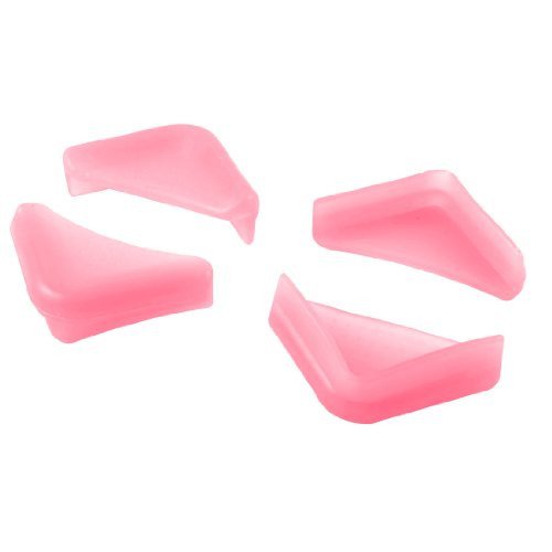 Alcoa PrimePlastic Triangle Cushion Desk Table Corner Safety Pad 4 Pcs ...