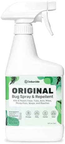 Amazon.com: Cedarcide Original Bug Spray | Repel & Kill Fleas, Ticks ...