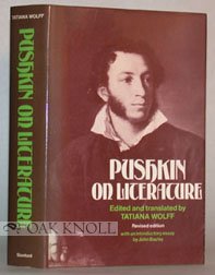 Amazon.com: Pushkin on Literature: 9780804713221: Aleksandr Sergeevich ...