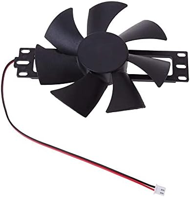 DHRUVPRO DV 18V Plastic Cooling Fan for Induction Cooker (Black ...