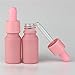 Amazon.com: seafulee 1/3 oz Pink Coated Glass Dropper Bottles (10ML ...