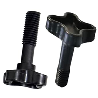 Amazon.com: 2Pcs Canopy Fixing Screw Bolt, Black Plastic Screw Fittings ...