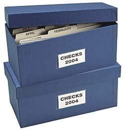 Amazon.com : Check Storage Boxes, Great for Business or Personal-Size ...