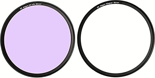 Amazon.com : ICE Magco 82mm MC Slim Magnetic LiPo Filter Didymium ...