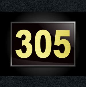 Number Plate 305 Room, Hotel, Hospital, Lodge,Apartment, Flat,Door No ...