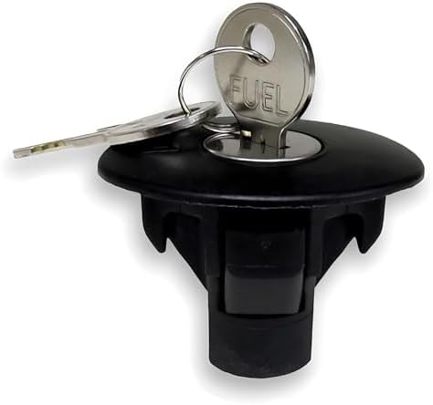 Amazon.com: Crynod 1 PC Car Fuel Gas Cap with Locking Keys, Metal ...