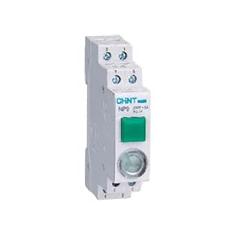 Chint NP9-153024 2 NO and 1 NC Push Button, Illuminated, 230V, Green ...