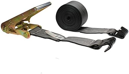 Amazon.com: US Cargo Control Blackline Heavy-Duty 4 Inch Ratchet Strap ...